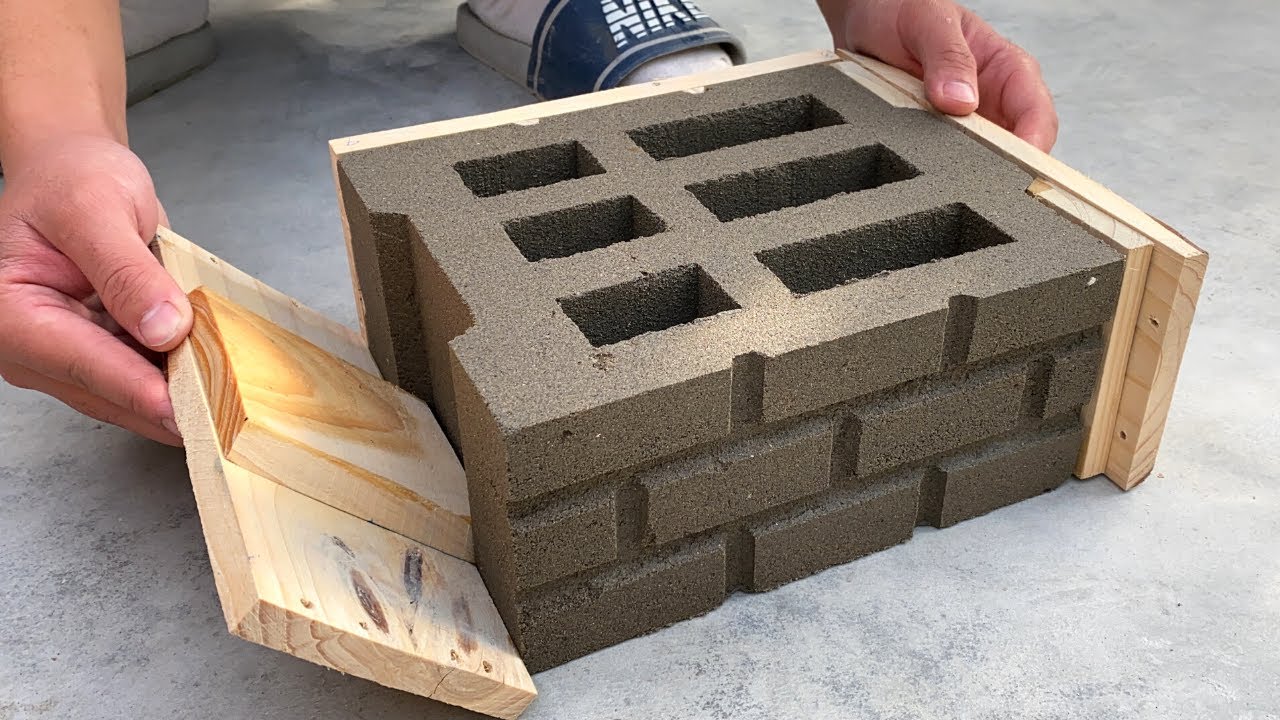 Great Skill - Simple And Easy To Make Beautiful Brick Molding And ...