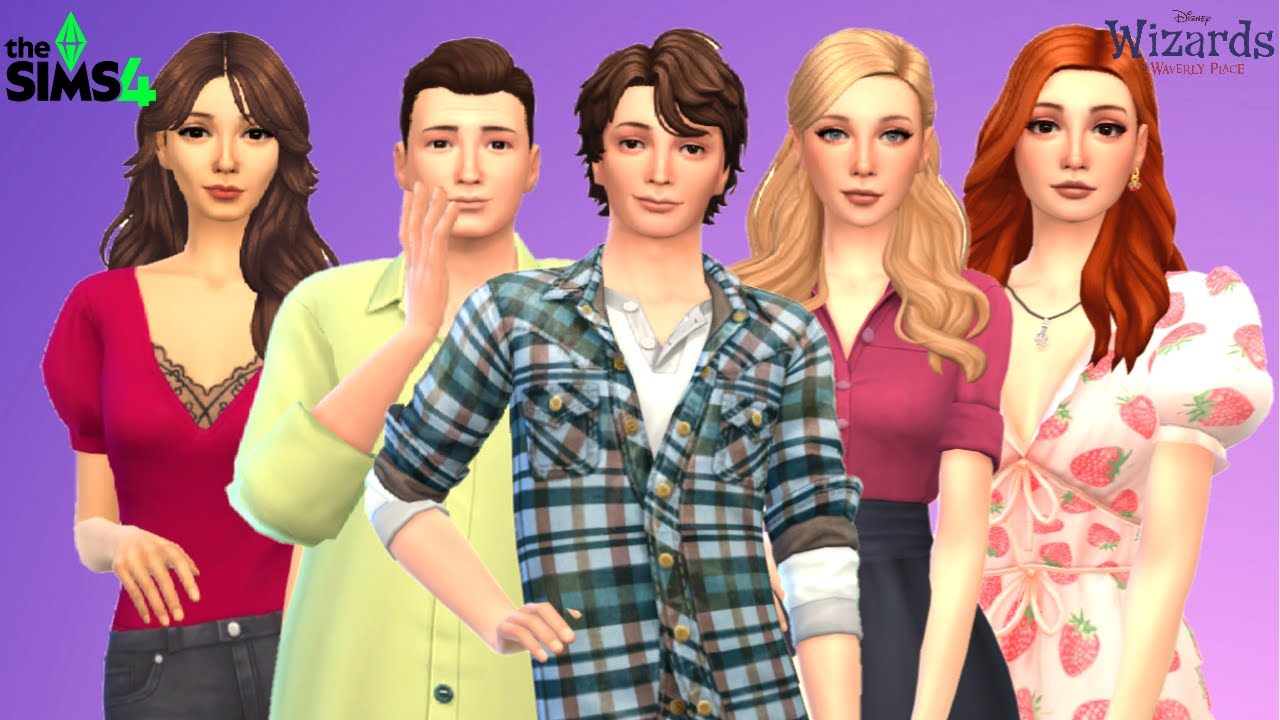 Harper, Mason, Juliette, Theresa And Jerry Russo [Wizards Of Waverly ...