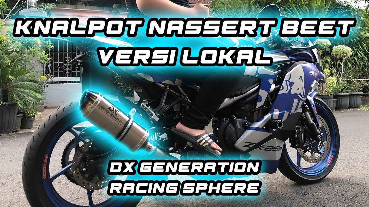 Unboxing & Review - ZX25R Ganti Knalpot DX Generation Sphere Oval - YouTube