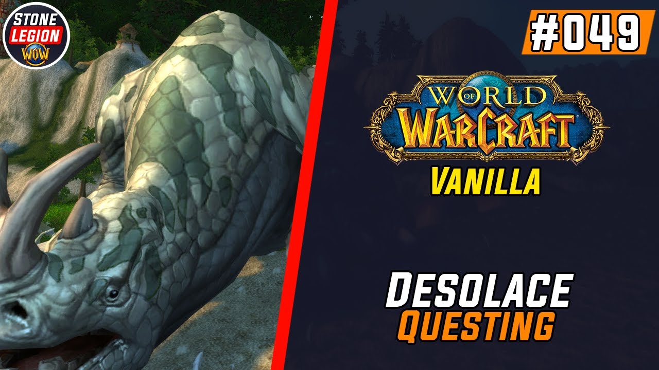 WoW - Vanilla - Part 49 - Starting to Quest in Desolace - YouTube