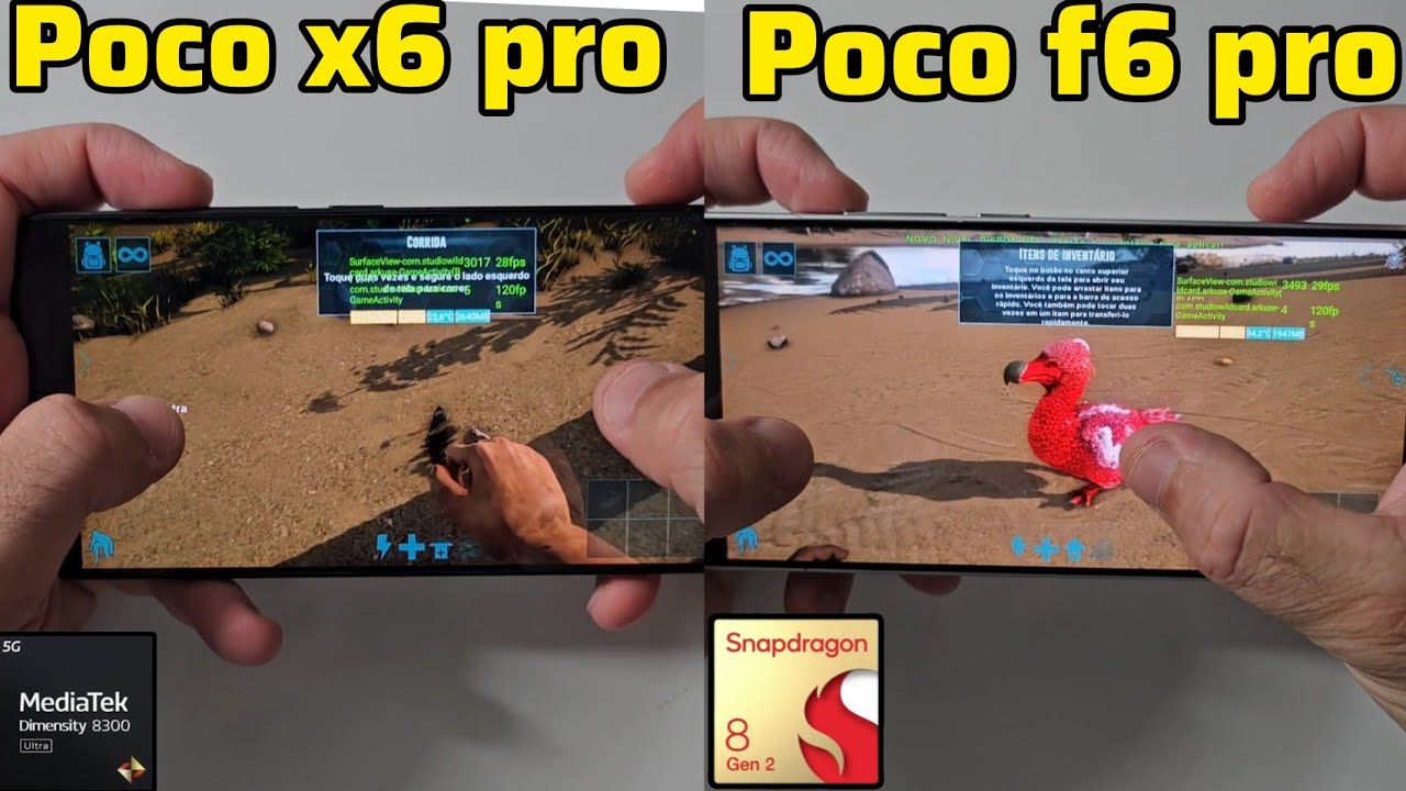 SAIU JOGO SUPER PESADO ARK: ULTIMATE MOBILE EDITION TESTES NO POCO X6 ...