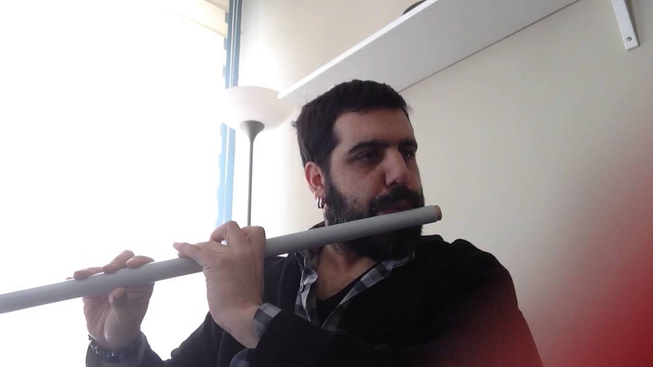 pvc irish flute handmade sample - YouTube