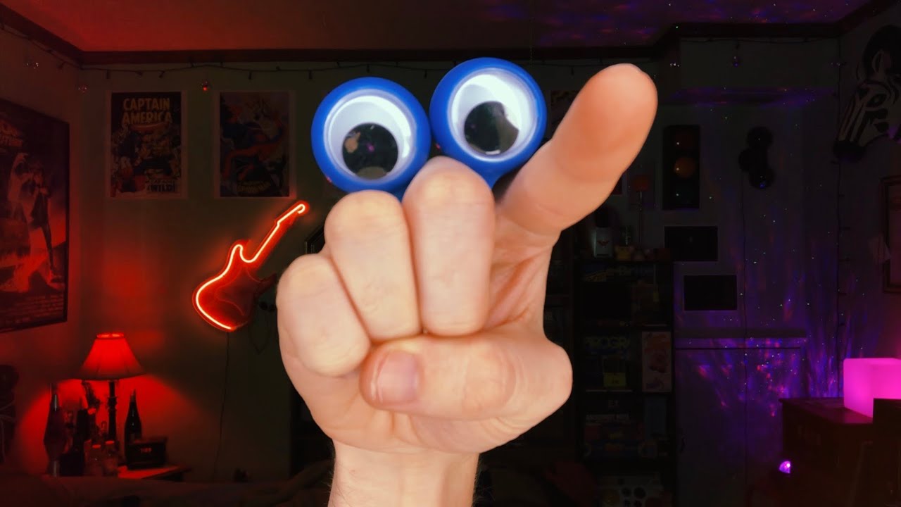 [ASMR] Oobi: The Rejected Hand Puppet Pokes Your Face | Visual ASMR ...