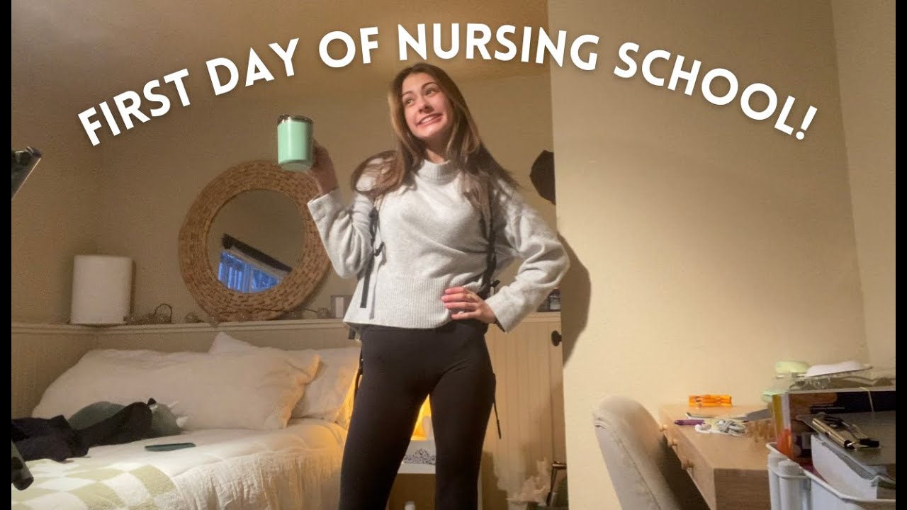 First Day Of Nursing School!! (vlog) // Bella Dobbs - YouTube