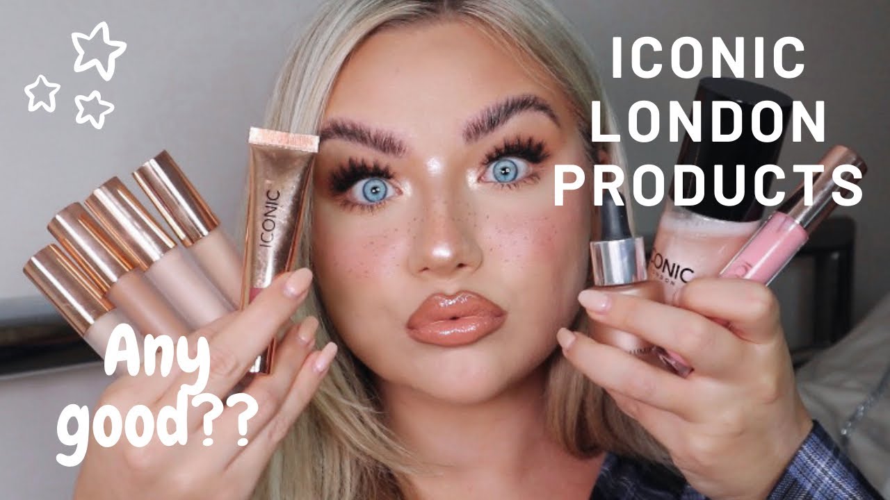 FULL FACE USING ICONIC LONDON PRODUCTS - NATURAL GLOWY SOFT GLAM ...