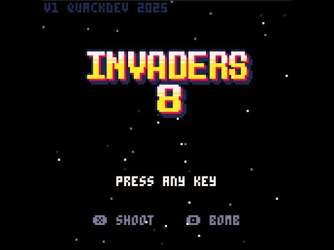 Invaders 8 プレイ動画サンプル - YouTube