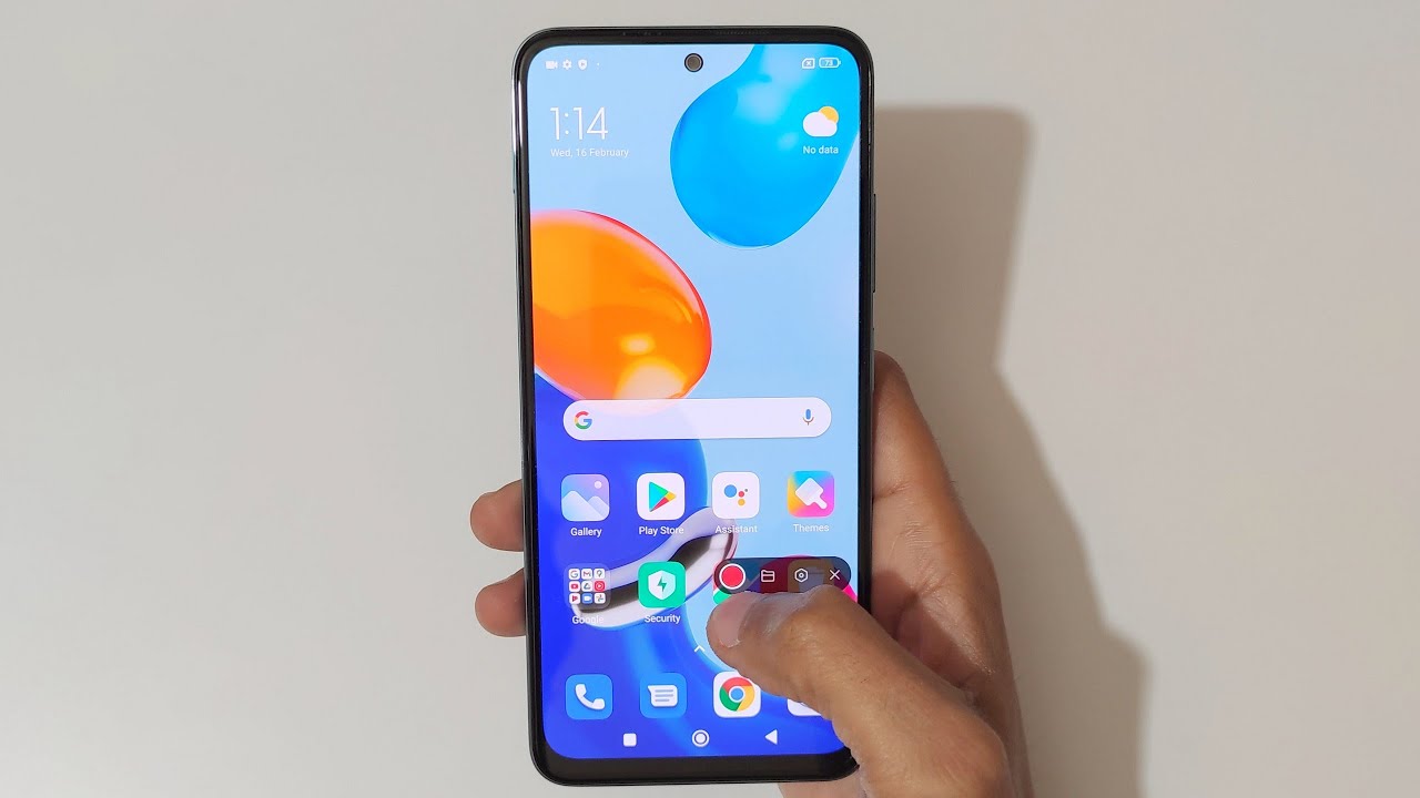 Redmi Note 11 Screen Recording Feature - YouTube