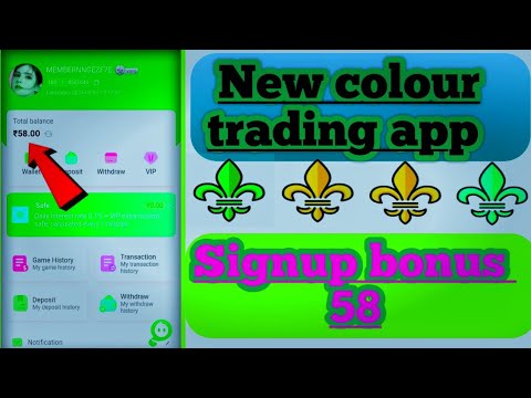 58 bonus colour prediction || new lottery game with sign up bonus 58 ...