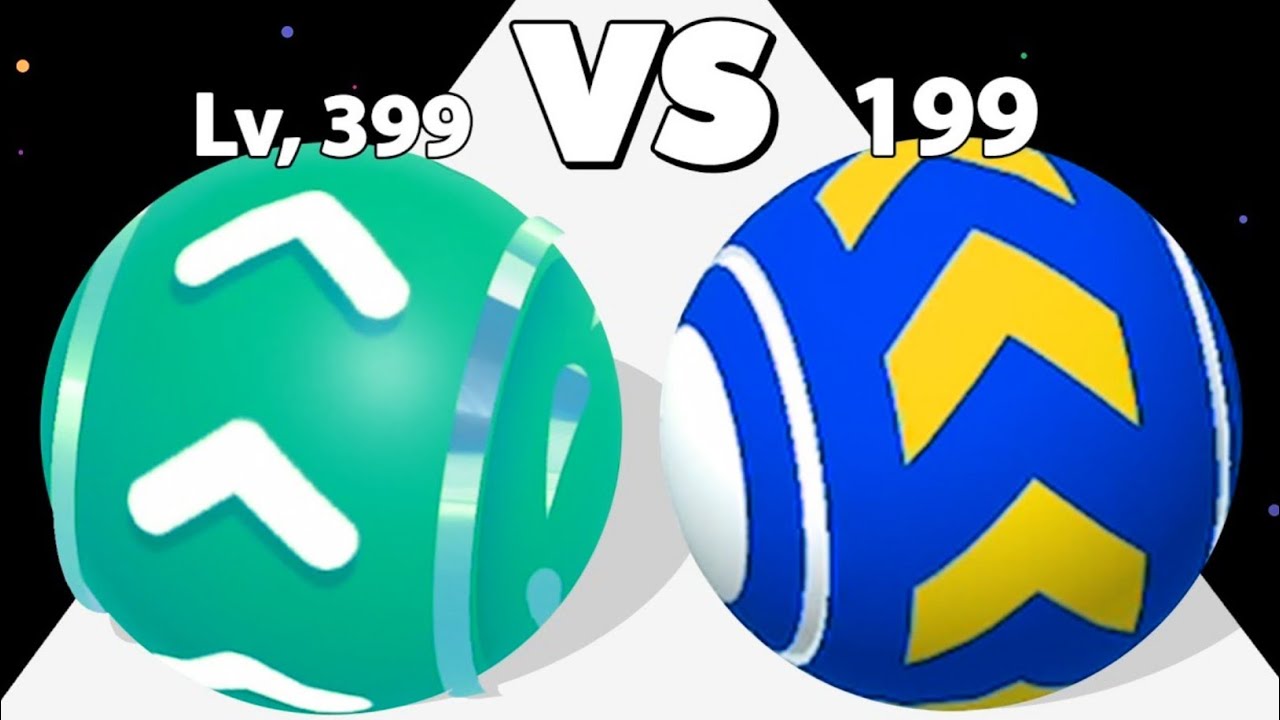 LEVEL UP BALLS (vs) SPEED ROLL - Satisfying Ball Run Math Games New ...