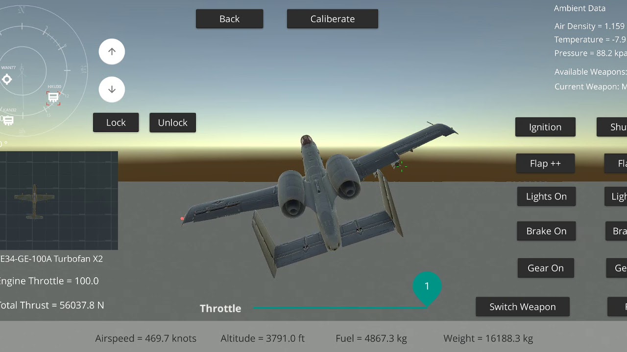 Silantro Unity3d Flight Simulator : Full Mobile Combat Flight - YouTube