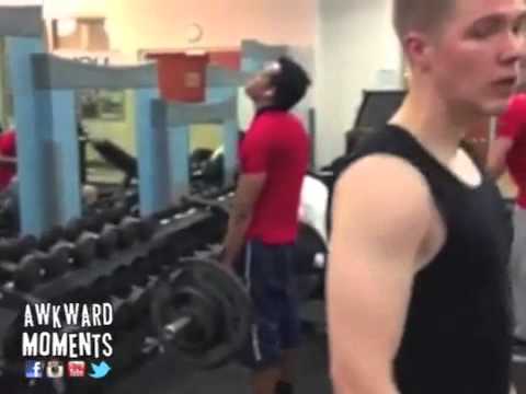 Gym FAIL || Humping the Barbell "Shrug" - YouTube
