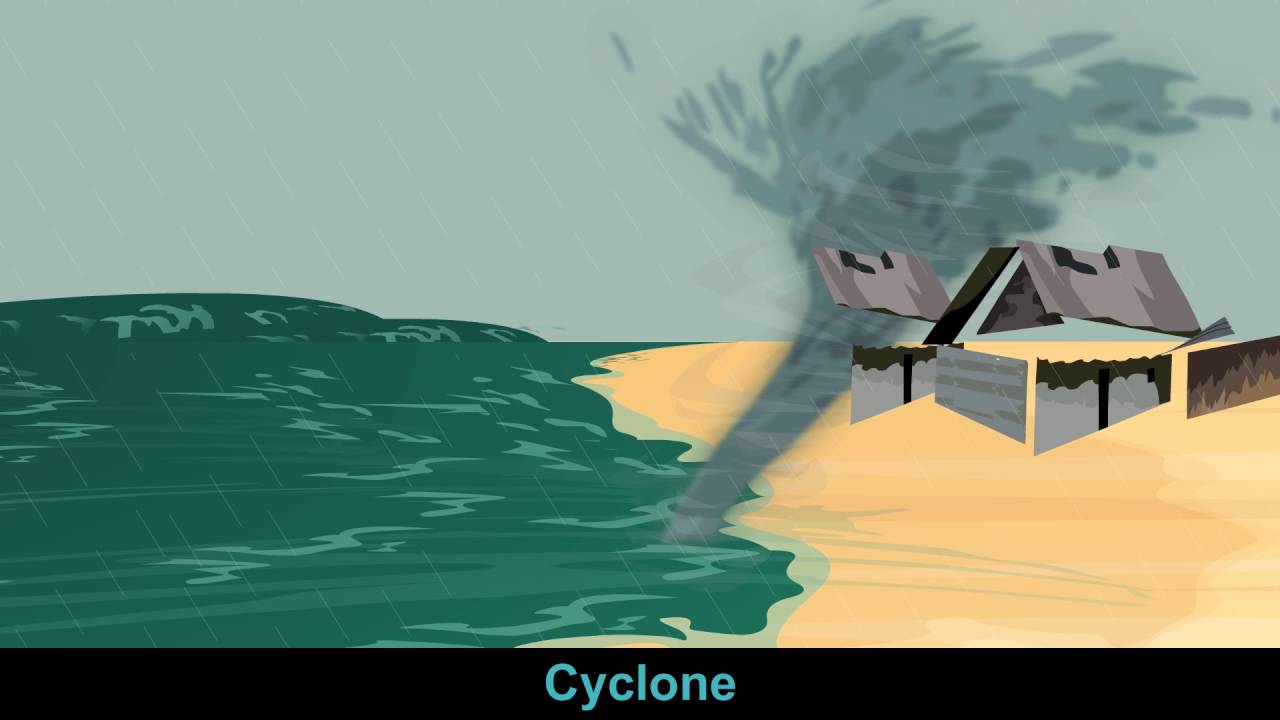 Natural Disaster - Cyclone - YouTube