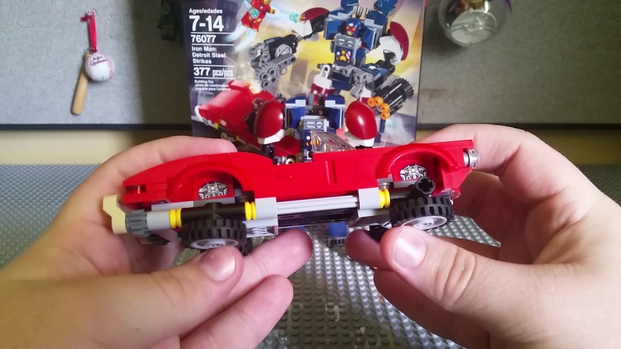 Lego marvel (Detroit Steel Strikes set review) - YouTube