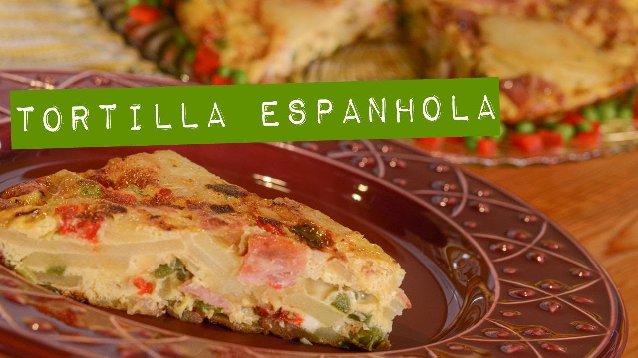 COMO FAZER TORTILLA ESPANHOLA DE FRIGIDEIRA COM BATATAS E OVO + SALADA ...