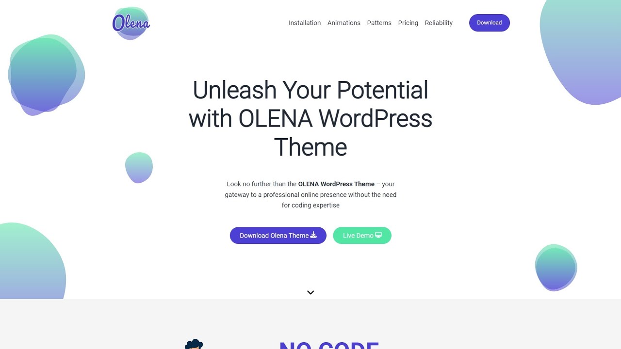 Olena WordPress theme. How to download and install the Olena theme? - YouTube