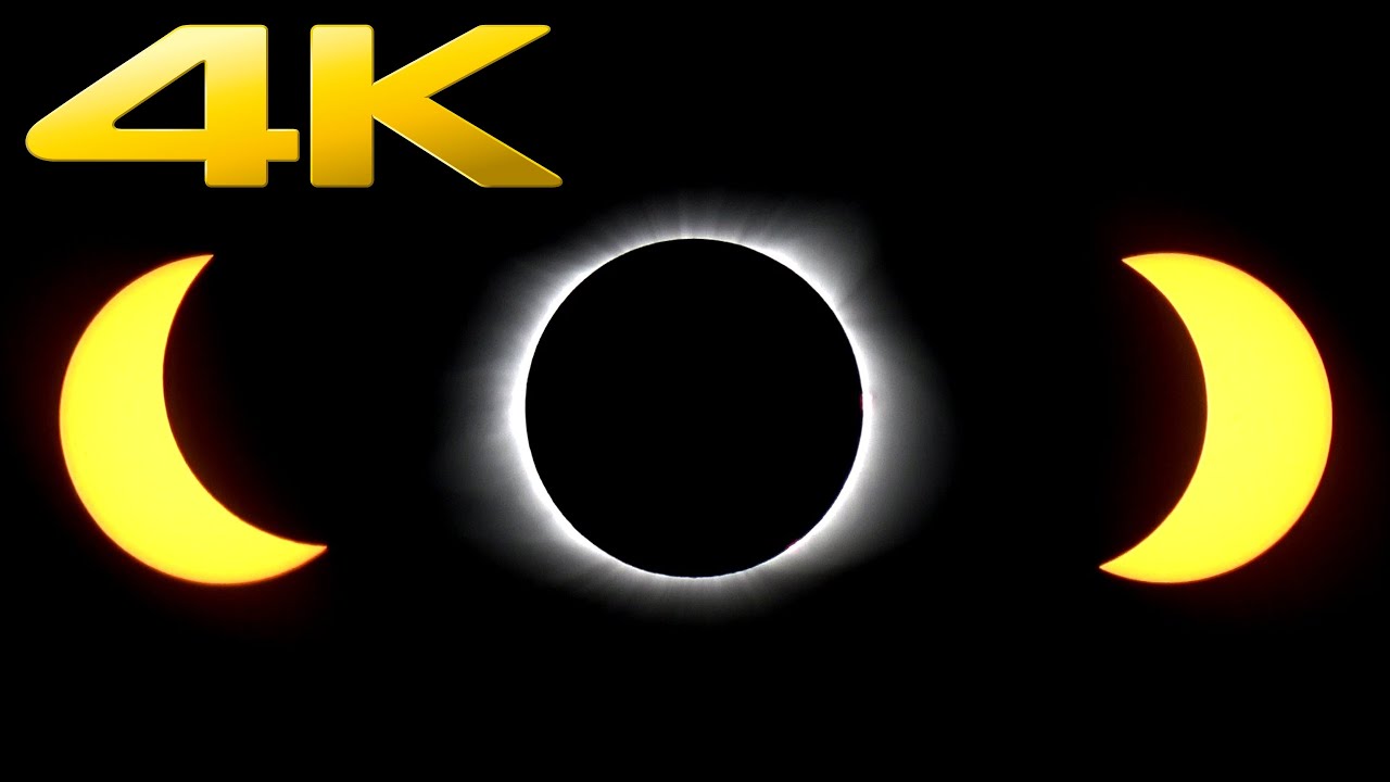 4K | American Total Solar Eclipse - YouTube