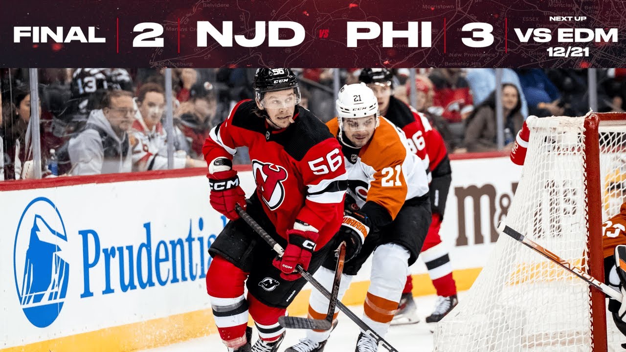Philadelphia Flyers vs New Jersey Devils. 19 december, 2023 - YouTube