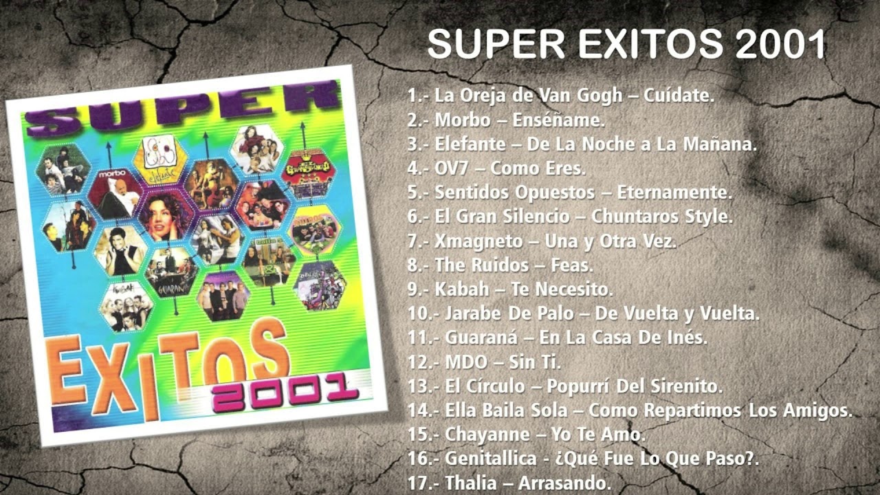 Super Exitos 2001 - YouTube