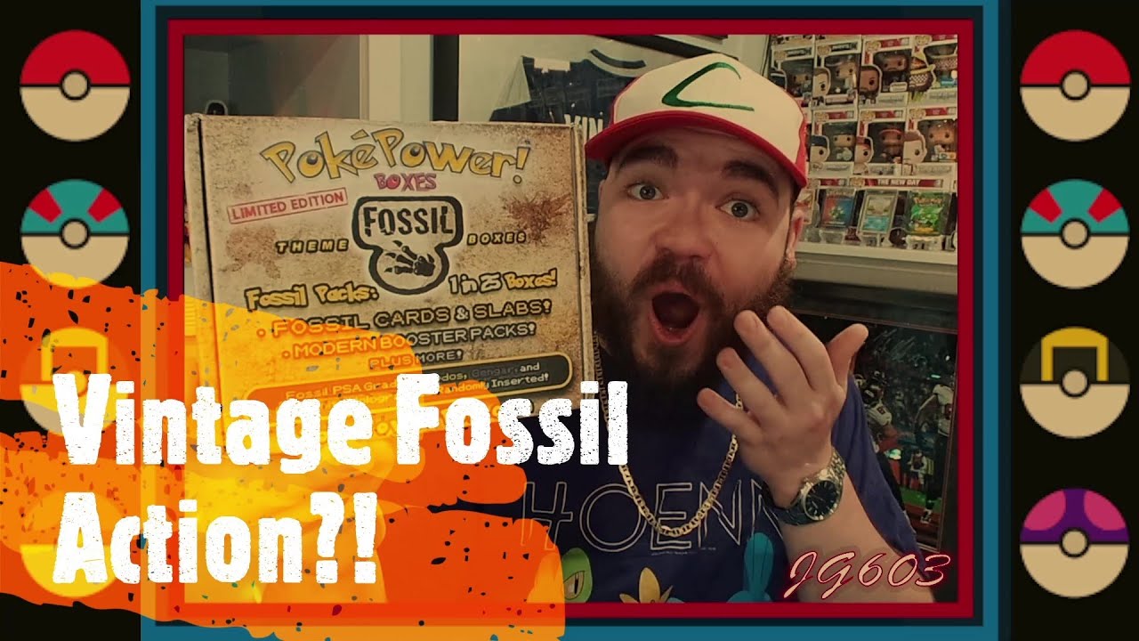 INSANE Fossil Pokemon Mystery Box from PokéPower Boxes! PSA PULL! - YouTube