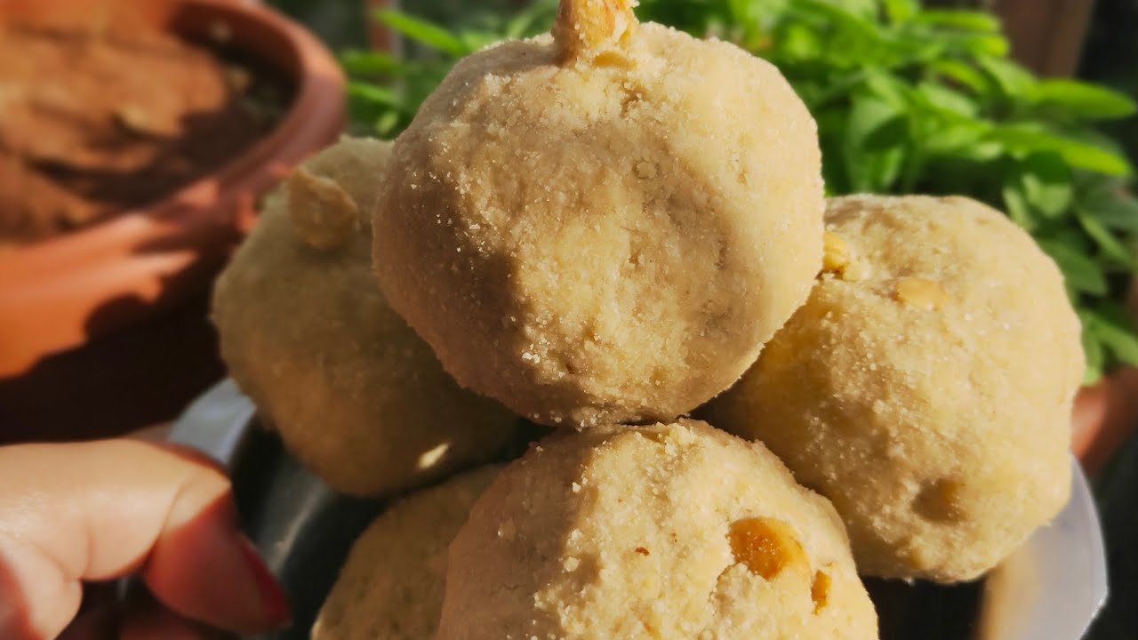 Nuvvula palli laddu||healthy and energy boosting laddoo|| With basic 3 ...