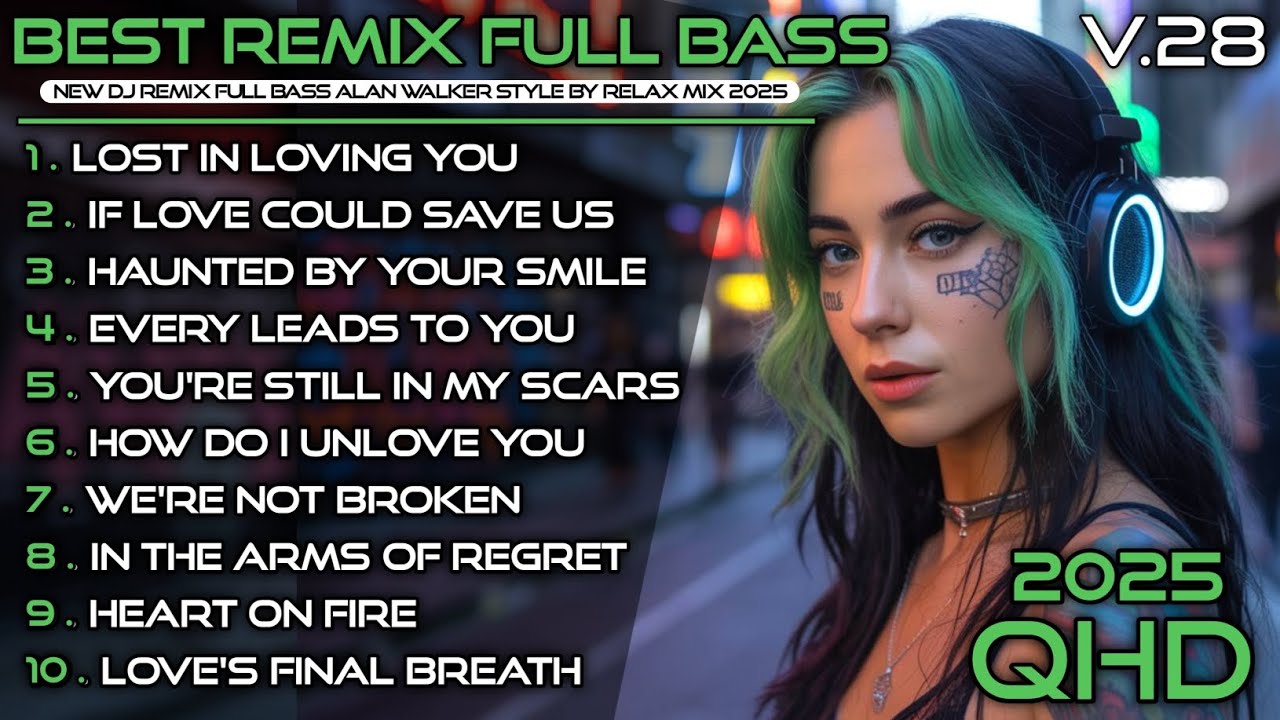 Remix Full Bass Hits 2025 | Walker Style Relax Mix v.28 #EDM #remix # ...