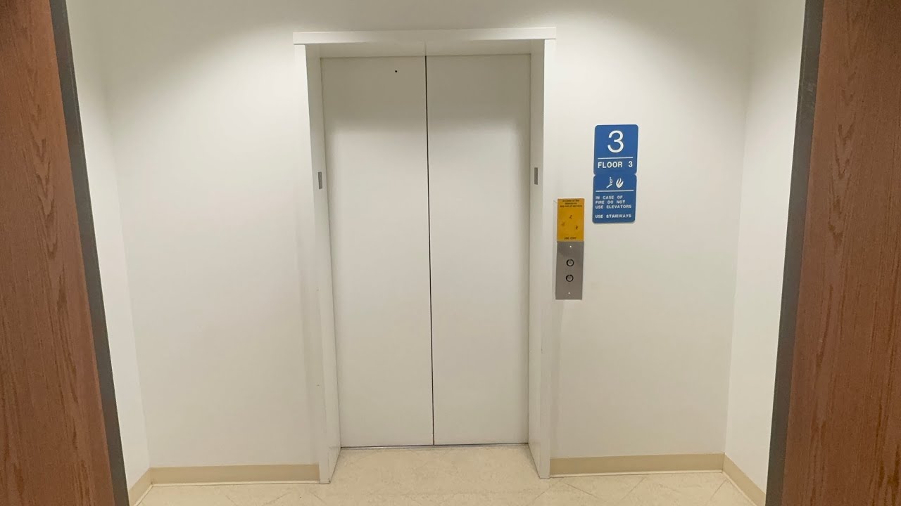 Montgomery Hydraulic Elevator in Burnett Hall at UNL City Campus - YouTube