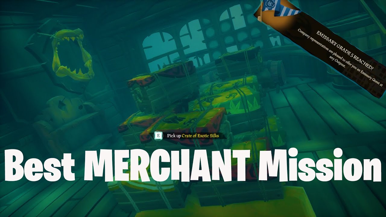 Best MERCHANT Mission-Sea Of Thieves (Guide) - YouTube