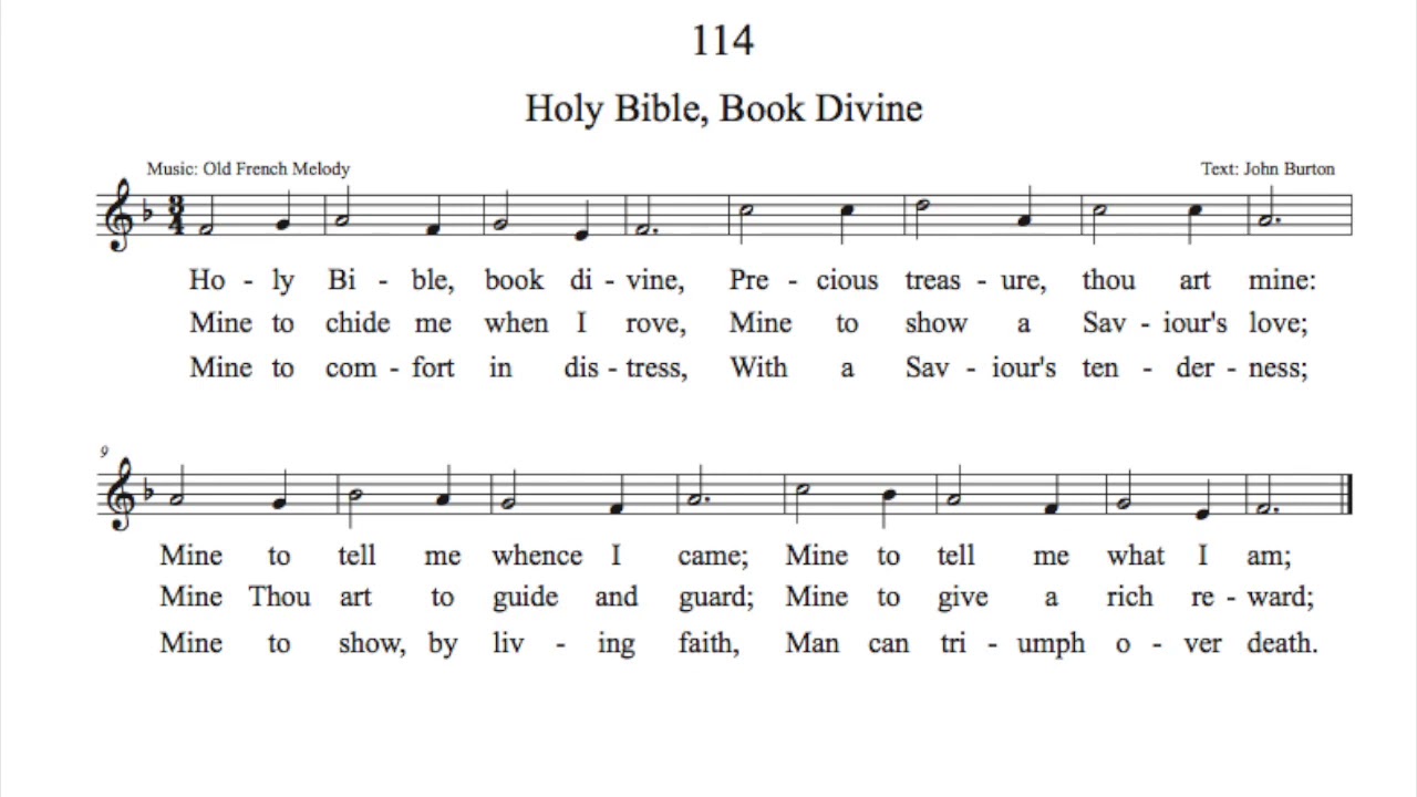 Hymns from the Christian Science Hymnal - Nos. 113, 114, 115 - YouTube