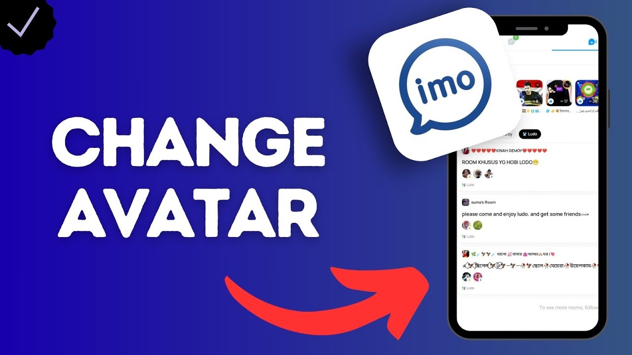How to Change Your Avatar in Imo App (update your profile image for a ...