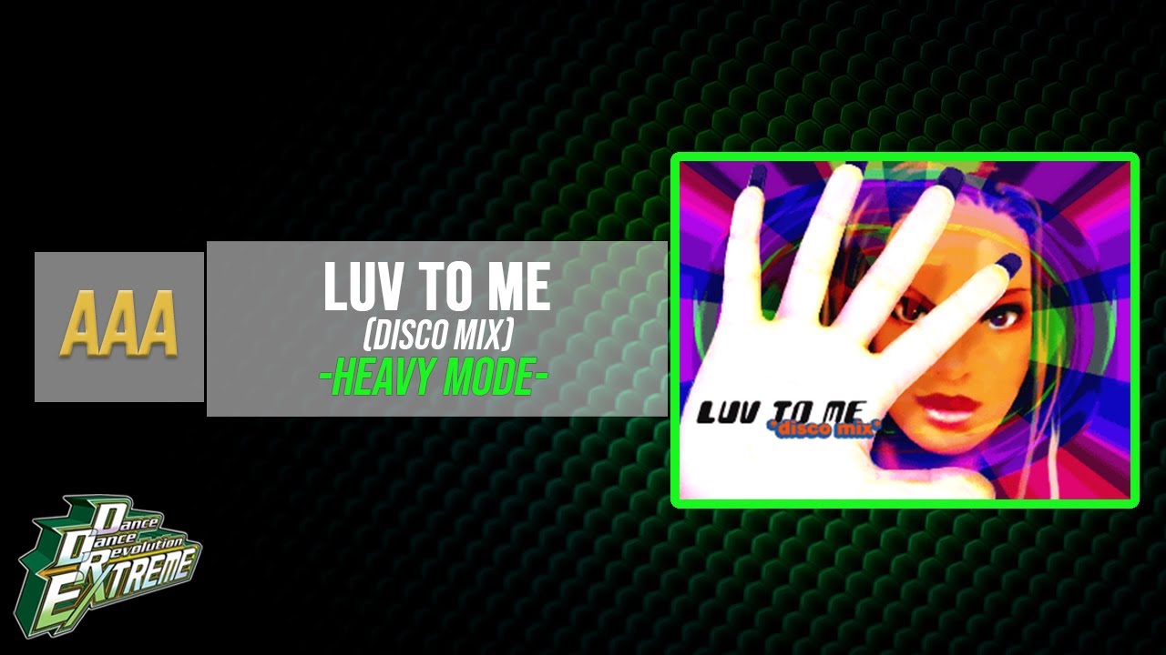 [DDR EXTREME BEWARE CLARITY] LUV TO ME (disco mix) (HSP-9) 10P/PFC ...