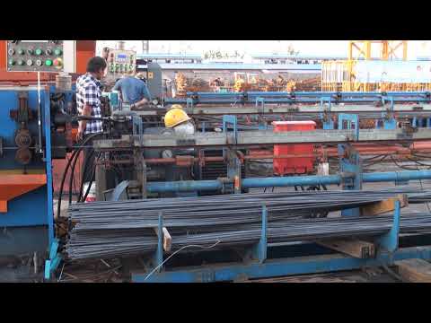 Automatic Reinforced Steel Wire Straightening and Cutting Machine