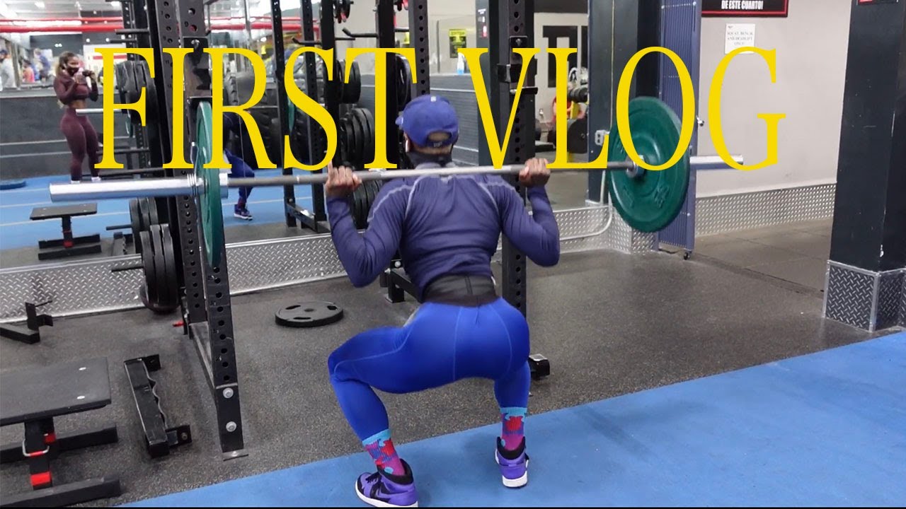 My First Vlog Workout With Me Youtube
