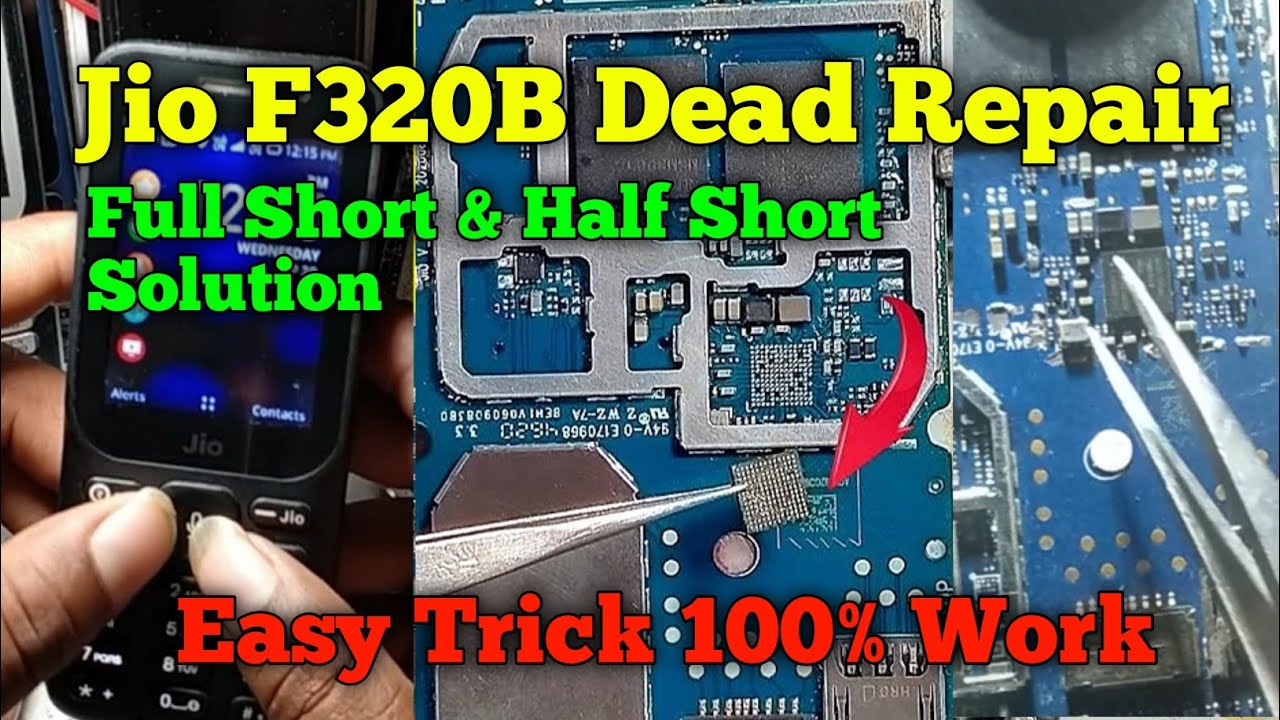 Jio F320B Dead Solution | Step By Step Tracing | Jio Mobile Dead ...