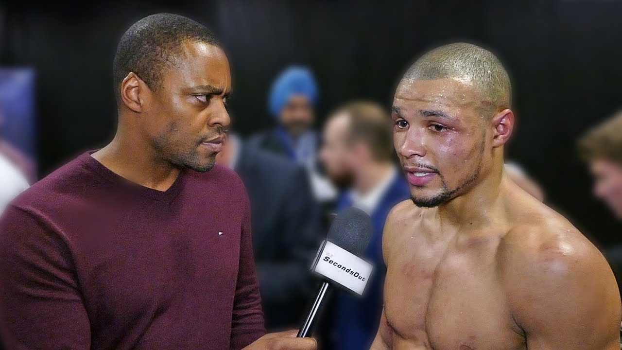 Chris Eubank LOCKER ROOM After DOMINATES! vs James DeGale - YouTube