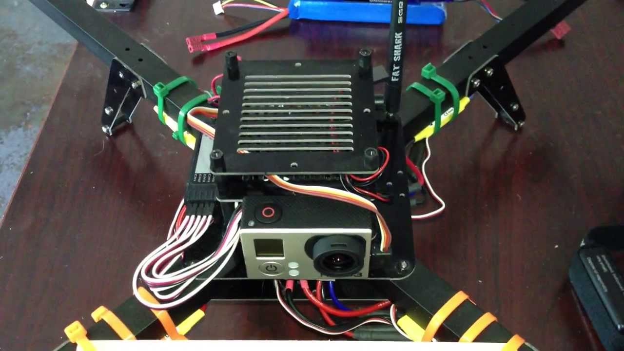 Quadcopter Test Platform Overview - YouTube
