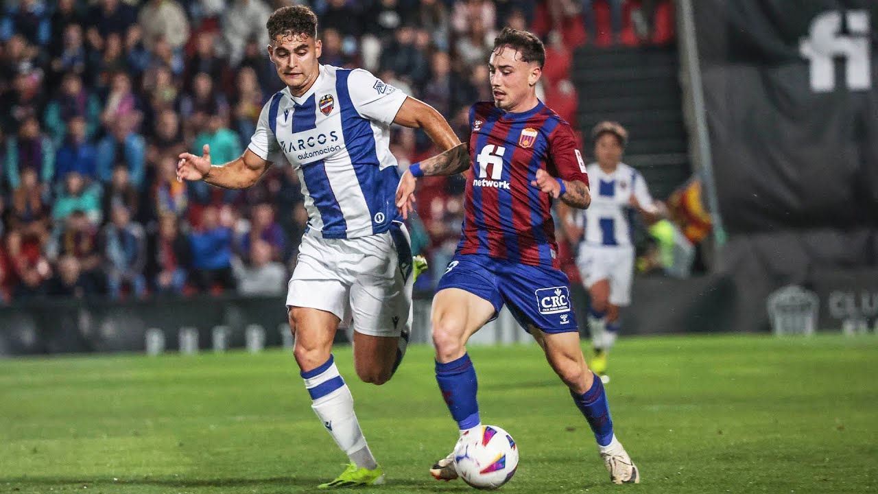 Resumen del CD Eldense - Levante UD (0-0) - YouTube