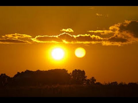 Double Sun Phenomenon Nbiru Cought on Tape - YouTube