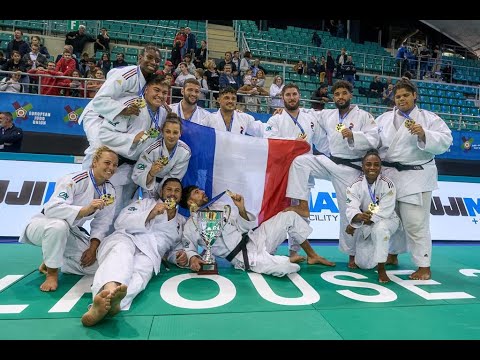L'équipe de France de judo championne d'Europe ! - YouTube