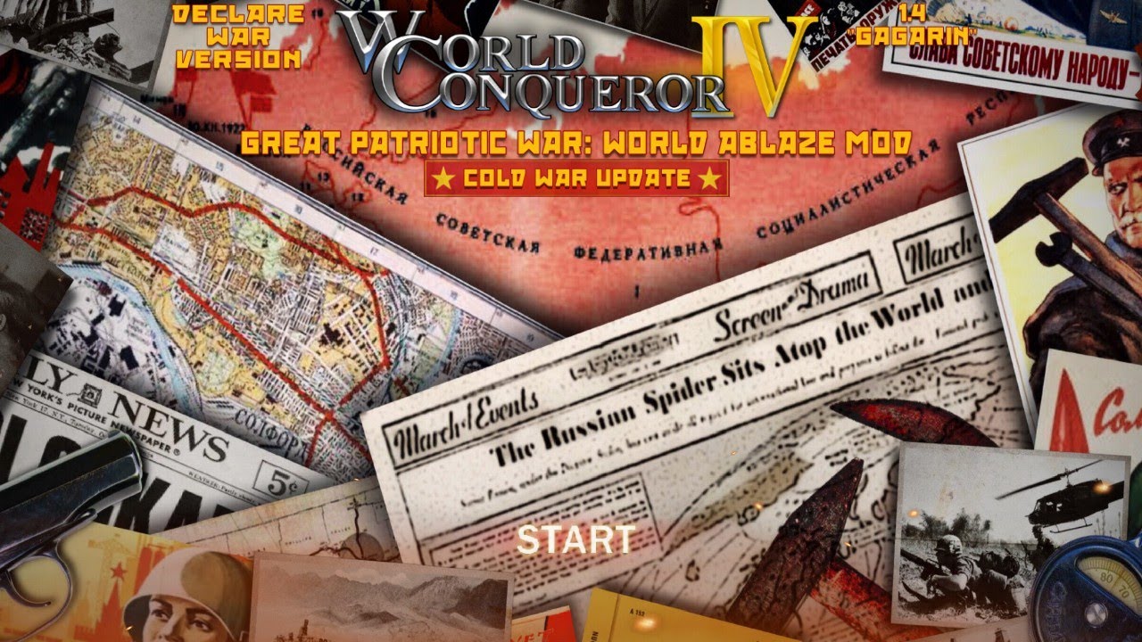 Mod Review World Conqueror 4: Great Patriotic War World Ablaze Mod [WC4 ...