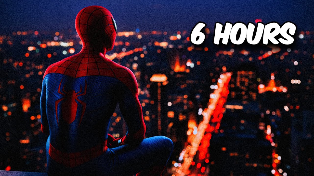Chill with Spider-Man | 6 Hours of Relaxing City View from the Top ...