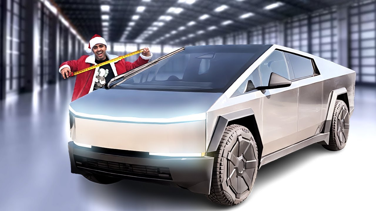 Finally Got the CYBERTRUCK - First Look & Interior Review! - YouTube