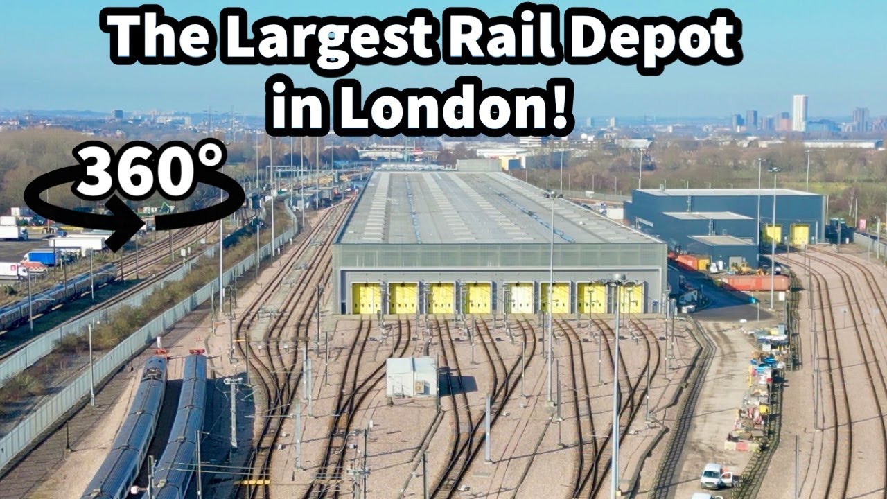 The Largest Rail Depot in London - Temple Mills! Plus Orient Way ...