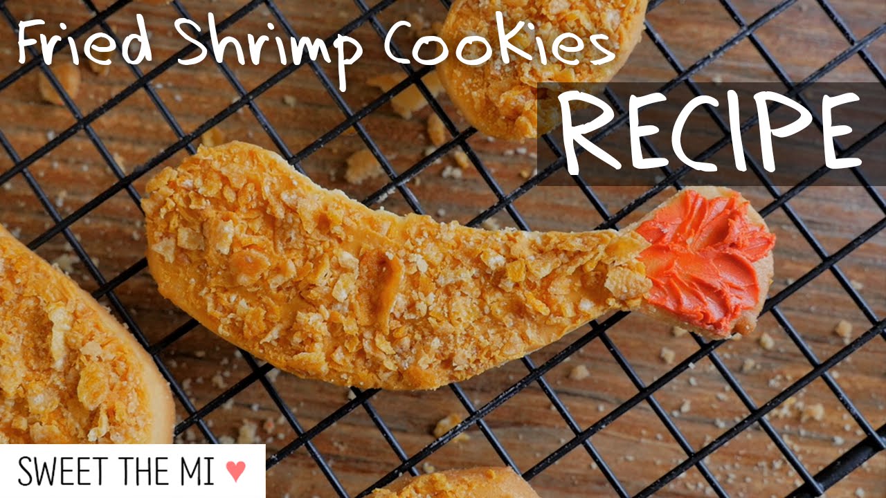 HOW TO MAKE 'FRIED SHRIMP COOKIES' [RECIPE ENG] [스윗더미 . Sweet The MI ...