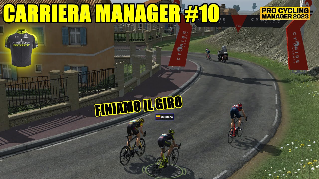 CARRIERA MITCHELTON #10 / FINIAMO IL GIRO / PRO CYCLING MANAGER 2023 ...