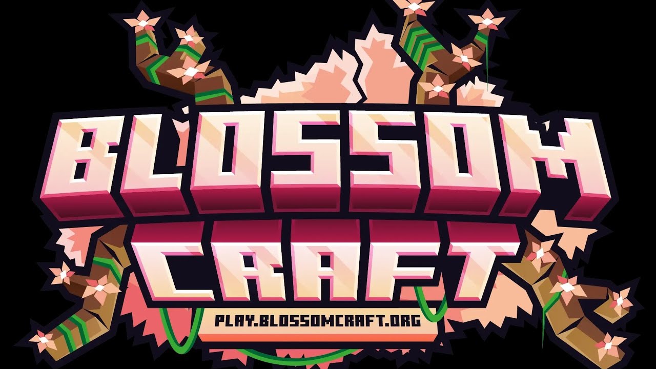 minecraft blossom craft server tour - YouTube