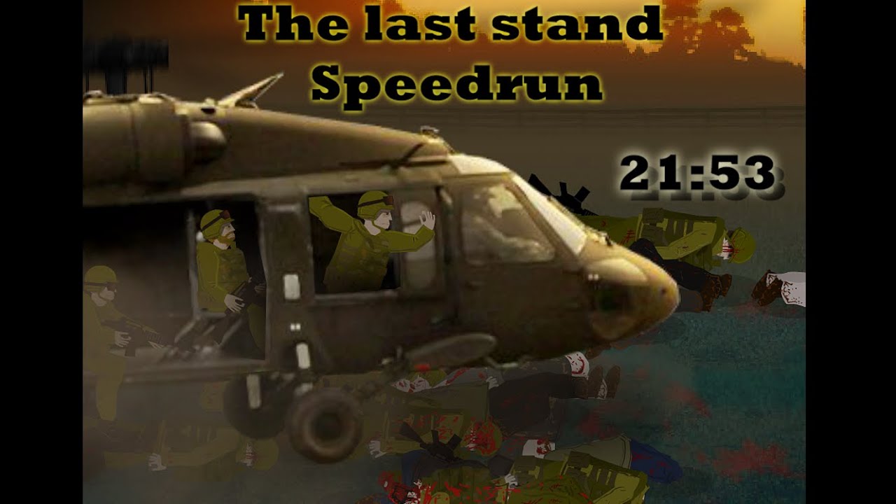 The last stand speedrun 21:53 (flash games) - YouTube