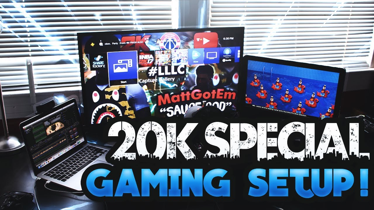 20K SPECIAL GAMING SETUP! - YouTube