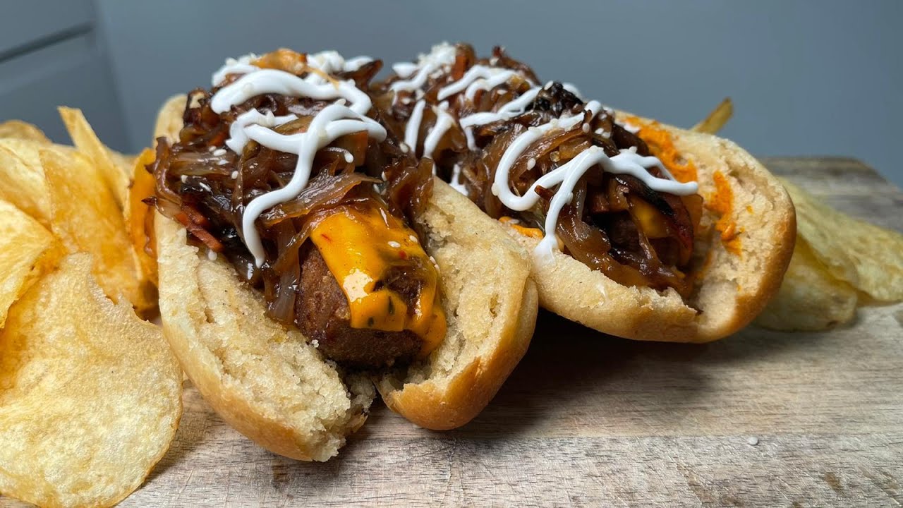 Spicy Beyond Meat Hot Dog - [Must Try] #shorts - YouTube