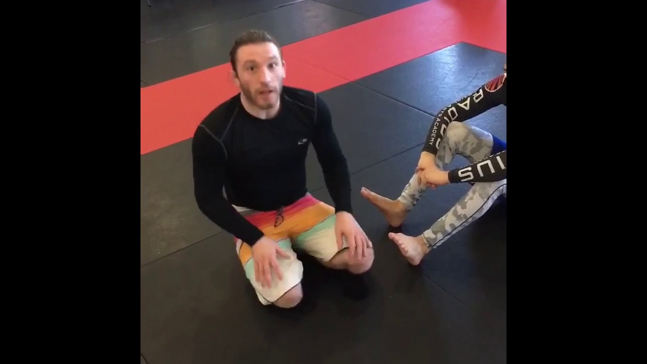 Easy leg lock flow from Single leg ashi - Double outside ashi - 50/50 ...