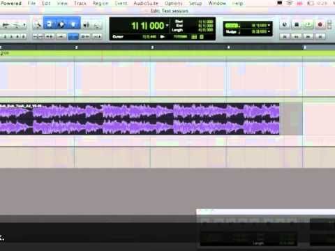 TCE Time Stretching in Pro Tools 8 - YouTube